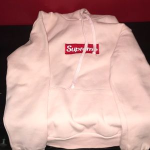 Supreme | Jackets & Coats | Light Pink Supreme Hoodie | Poshmark